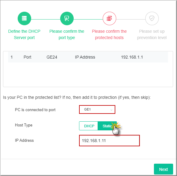 G1282 – Hướng dẫn cấu hình IP Conflict Prevention | VigorSwitch G1282 | P1282 | Q2220x | DrayTek ...